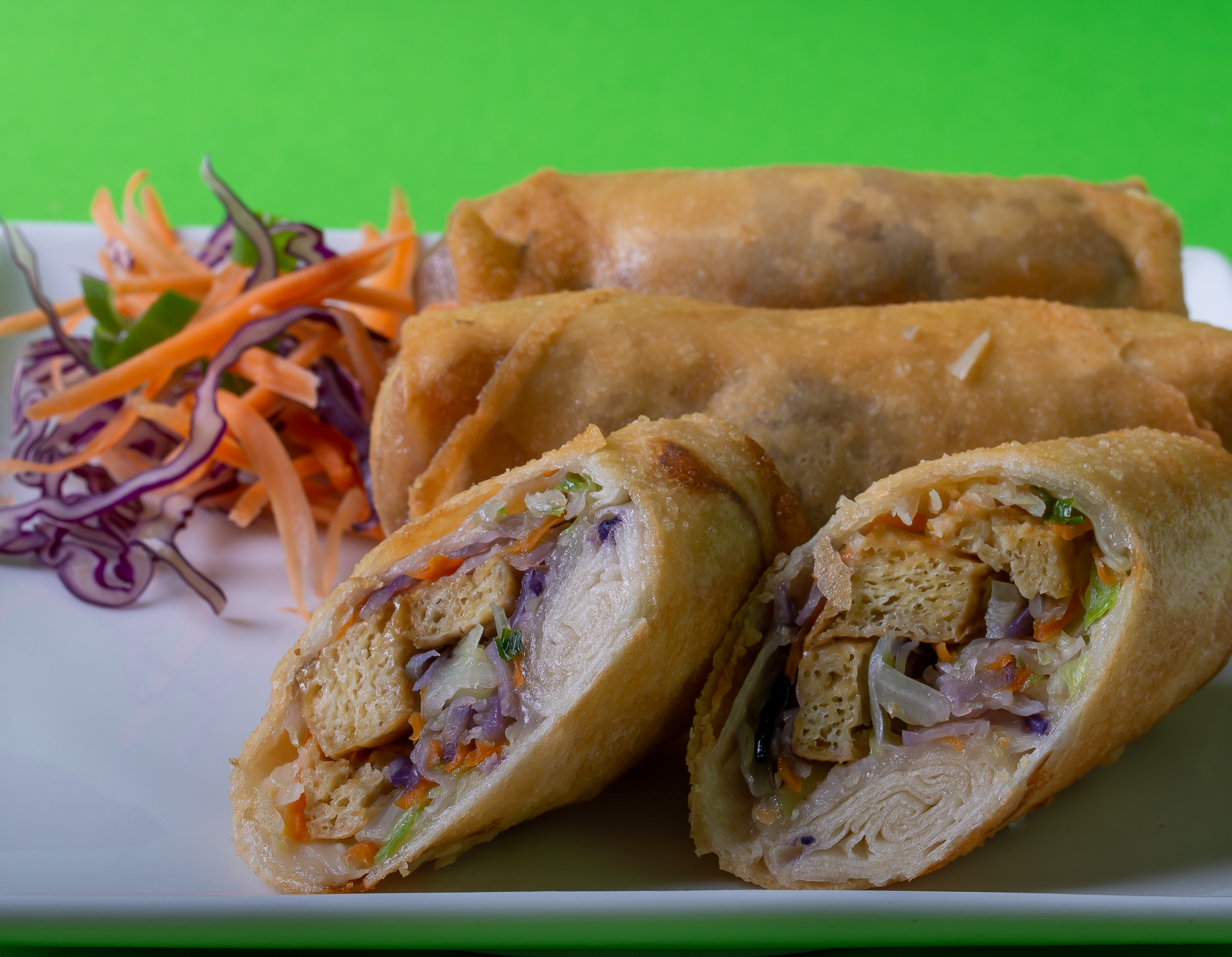 Tofu Gourmet Spring Rolls VEGAN | Appetisers | Wok Express | Online ...
