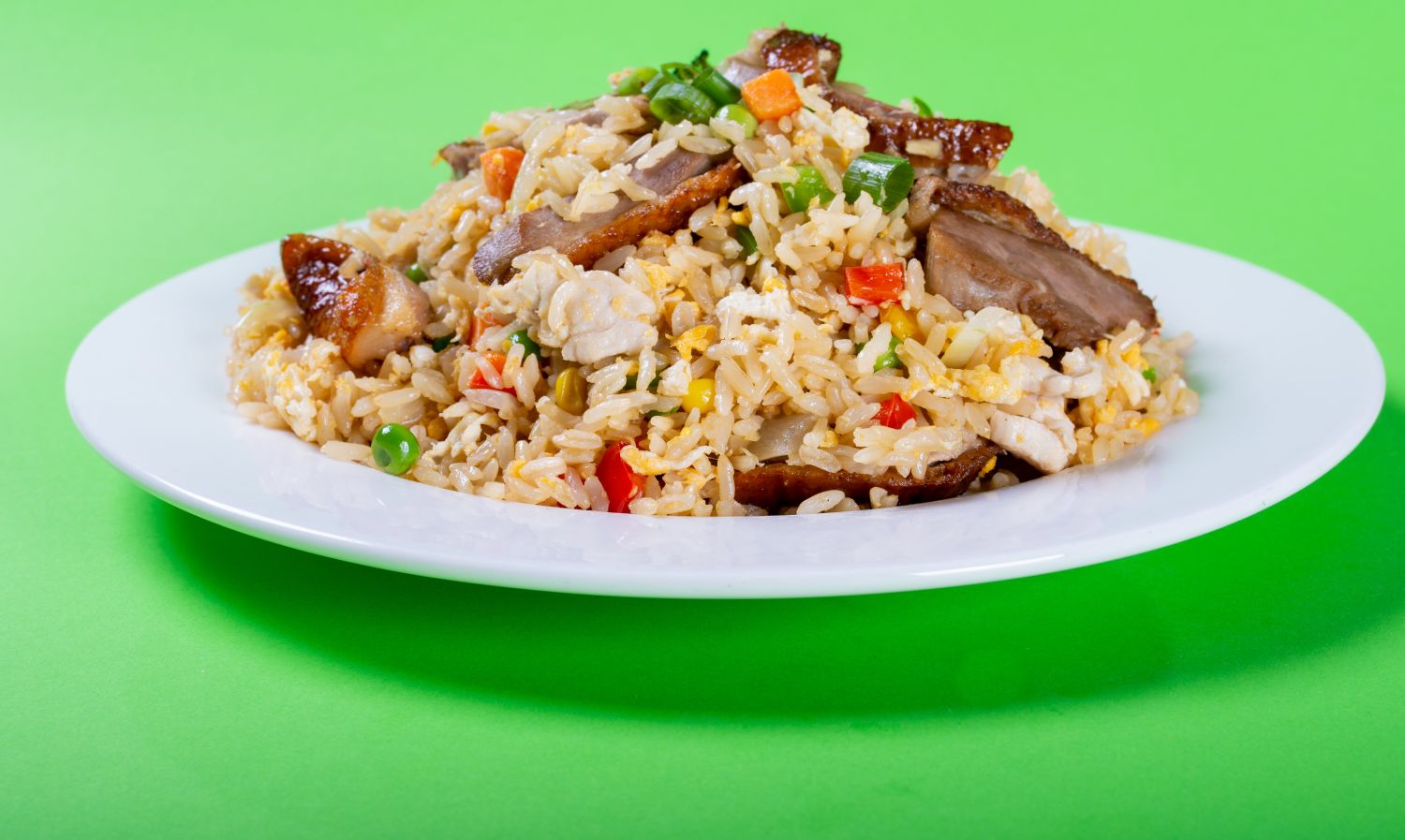 BBQ Duck Fried Rice | Chef's Specials, Fried Rice | Wok Express ...