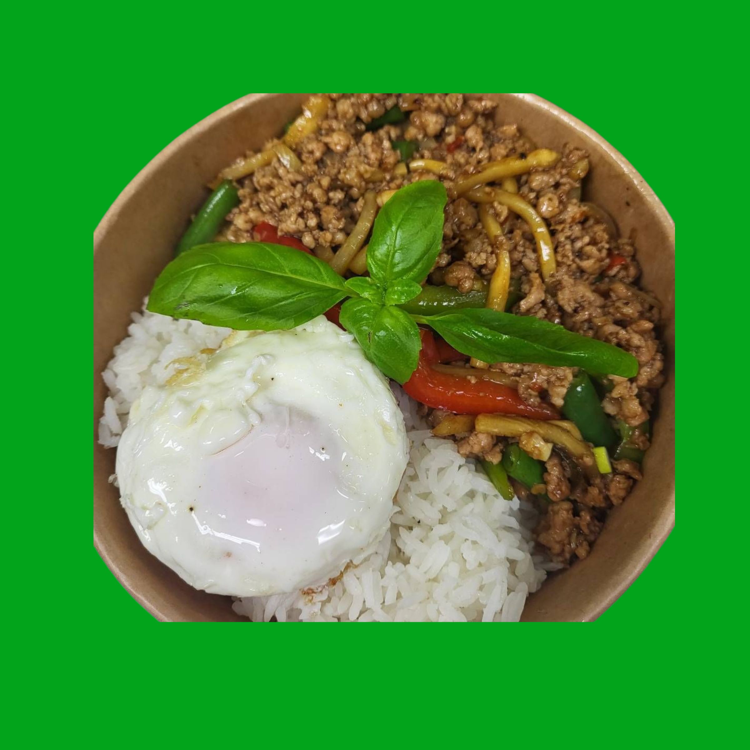 Krapow Pork (Spicy basil) | Chef's Specials, Stir Fry | Wok Express ...